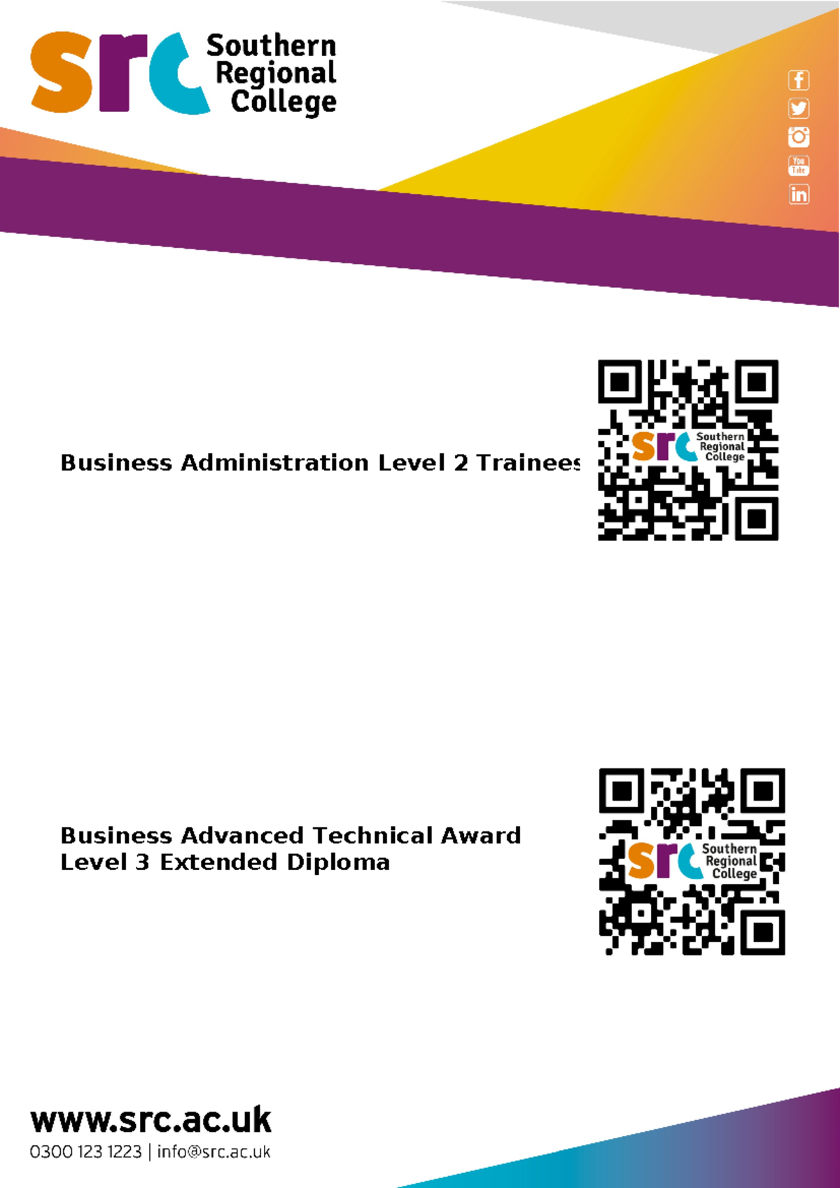 A4 Poster - digital marketing - Business Administration Level 2 ...