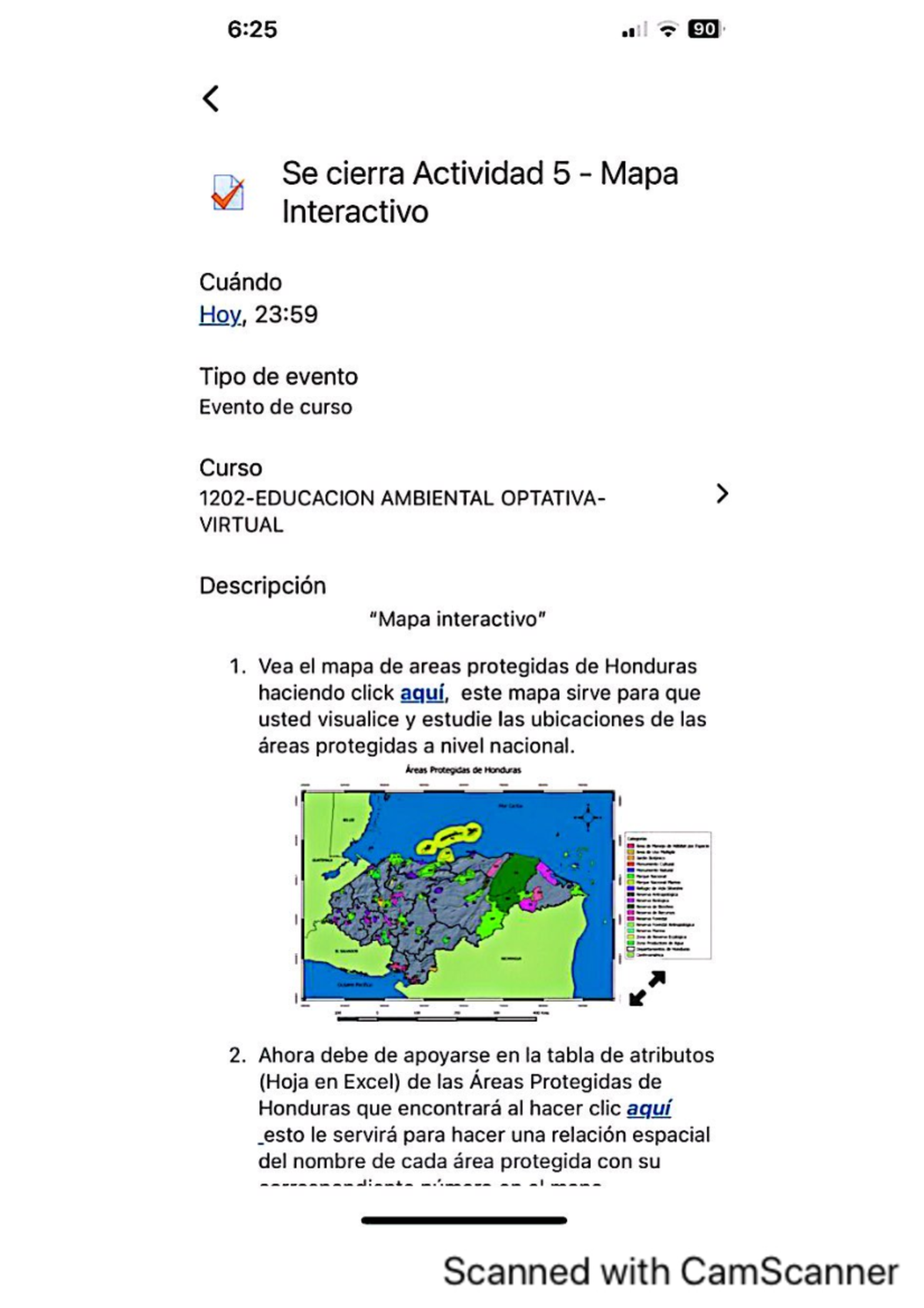 Actividades de Aprendizaje - Mapa Interactivo Curso AMBIENTAL VIRTUAL ...