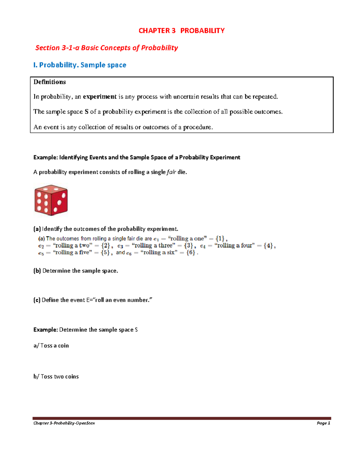 CHAPTER 3: PROBABILITY CONCEPTS AND APPLICATIONS (OpenStax) - Studocu