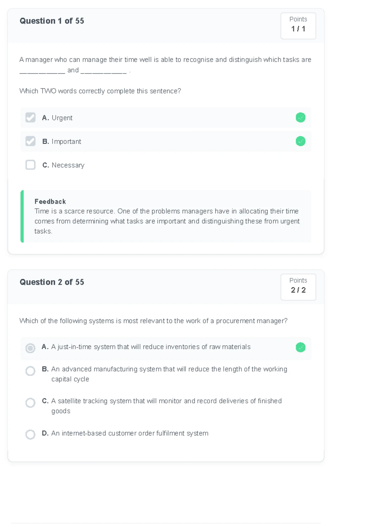 BT Mock - Questions S20-A21 - Business and Technology September 2020 to ...