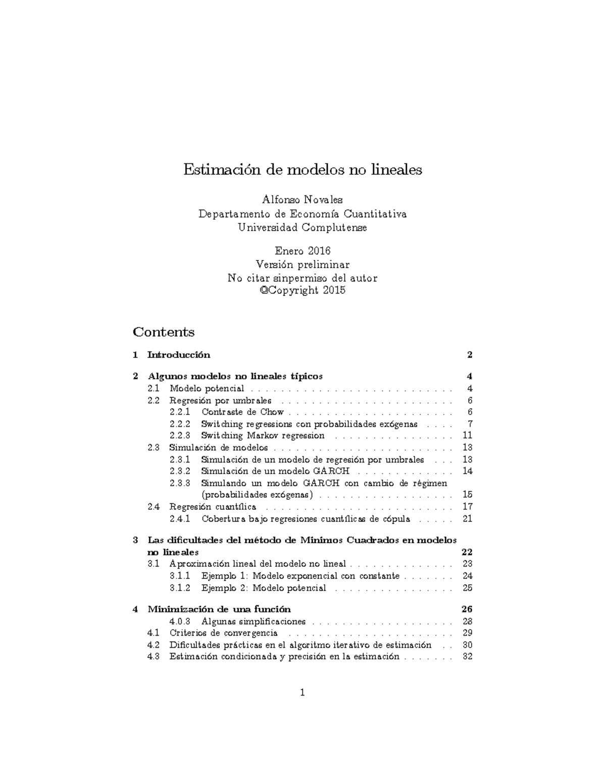 Modelos no lineales - .......................... 4 2 RegresiÛn por ...