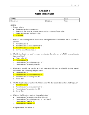 NR- Probs 1 - Notes Receivables Sample Problems - JUNIOR PHILIPPINE ...