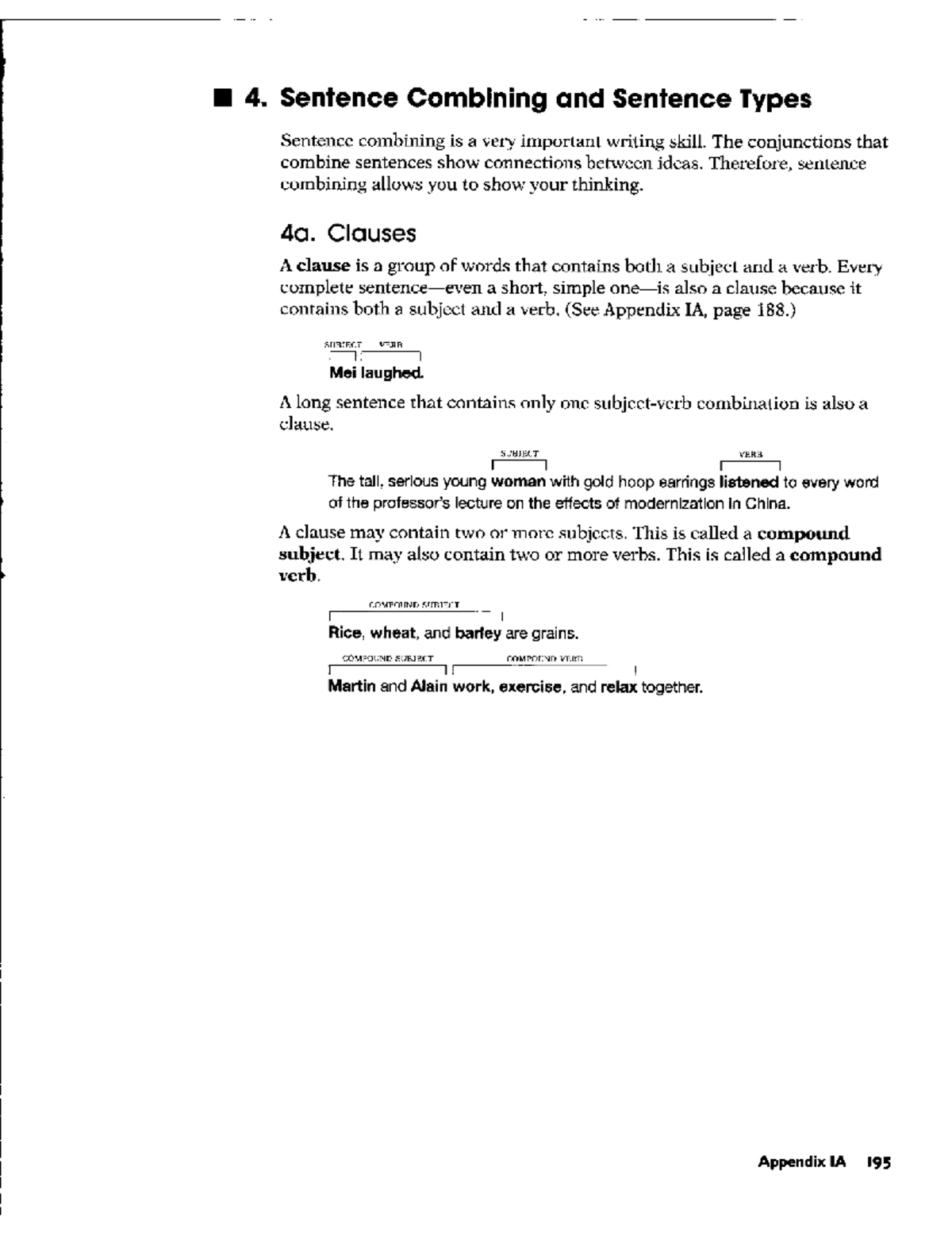 4. Sentence Combining and Types: Writing Skills Overview - Studocu