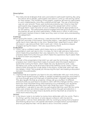 WGU Lesson Plan Example - Direct Instruc,on Lesson Plan- Allison ...