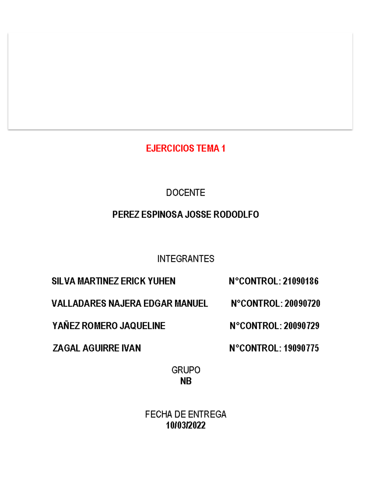 Ejerc - Ecuaciones de primer grado con solucion - I N S T I T U T O T E C N O L O G I C O D E Z ...