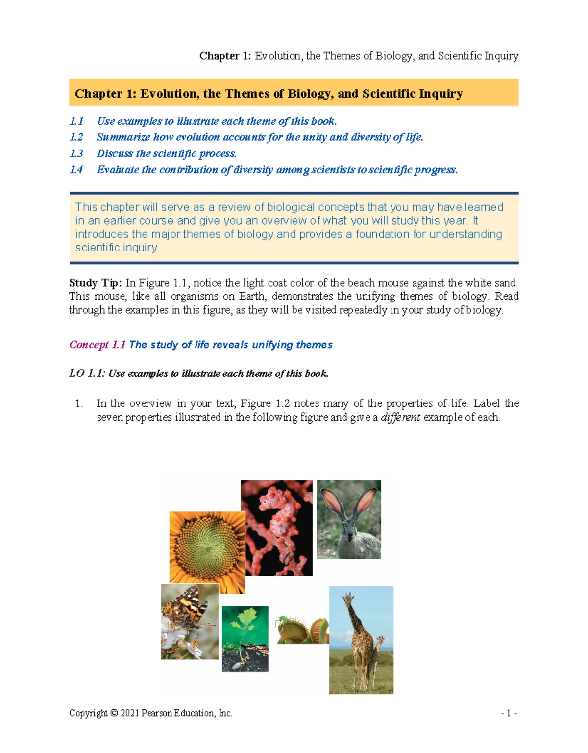AP Biology Unit 1 Chapter 2: The Chemical Context of Life Notes - Studocu