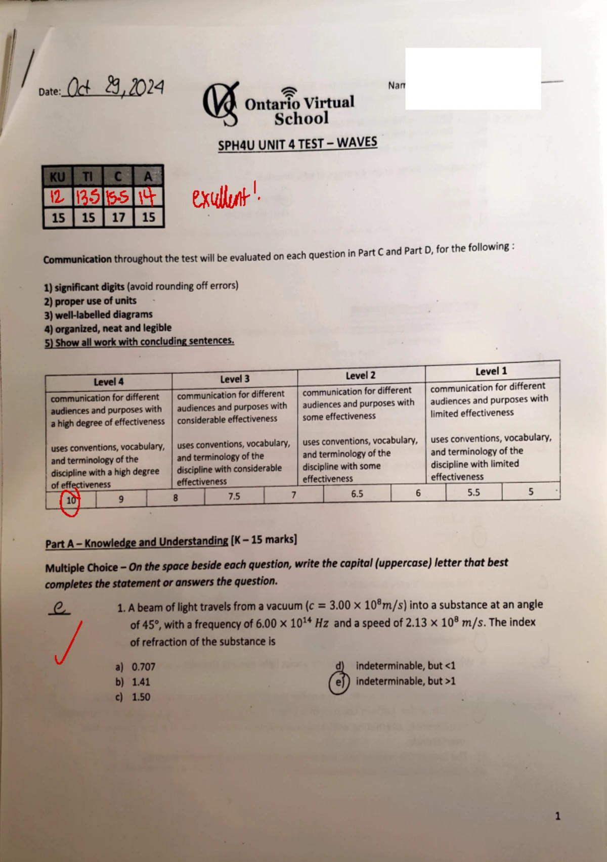 Kepler's Laws (PHY 101) Worksheet Solutions and Insights - Studocu