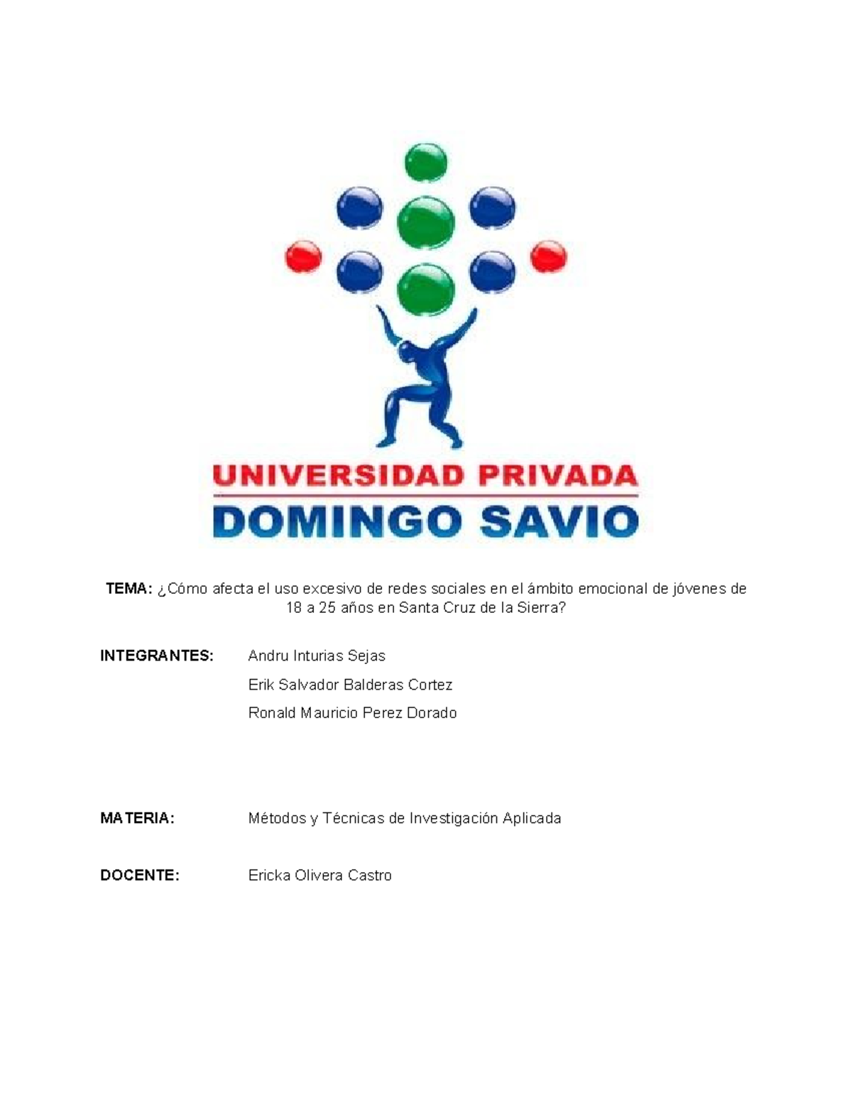 Impacto Emocional del Uso Excesivo de Redes Sociales en Jóvenes (SADADA ...