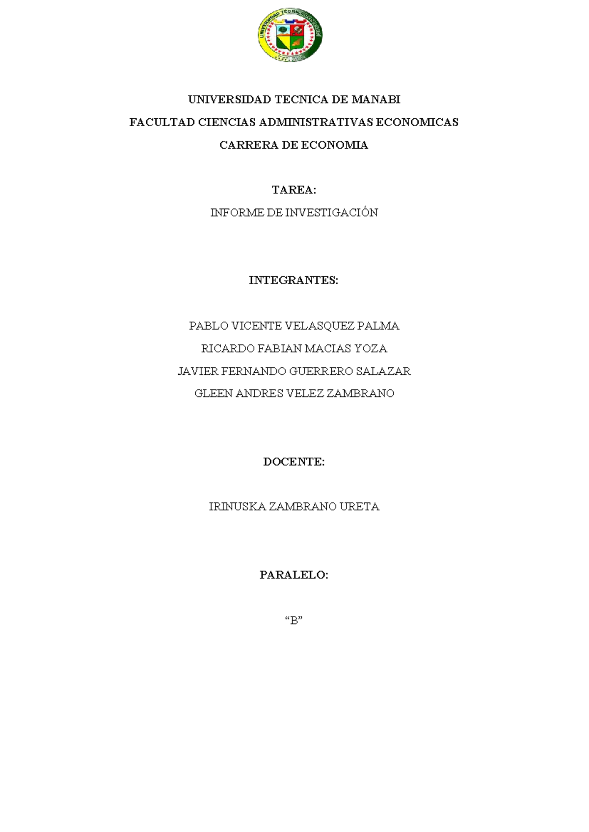 Informe de Investigación U3: Jabón Líquido Aromatizado con Café - Studocu