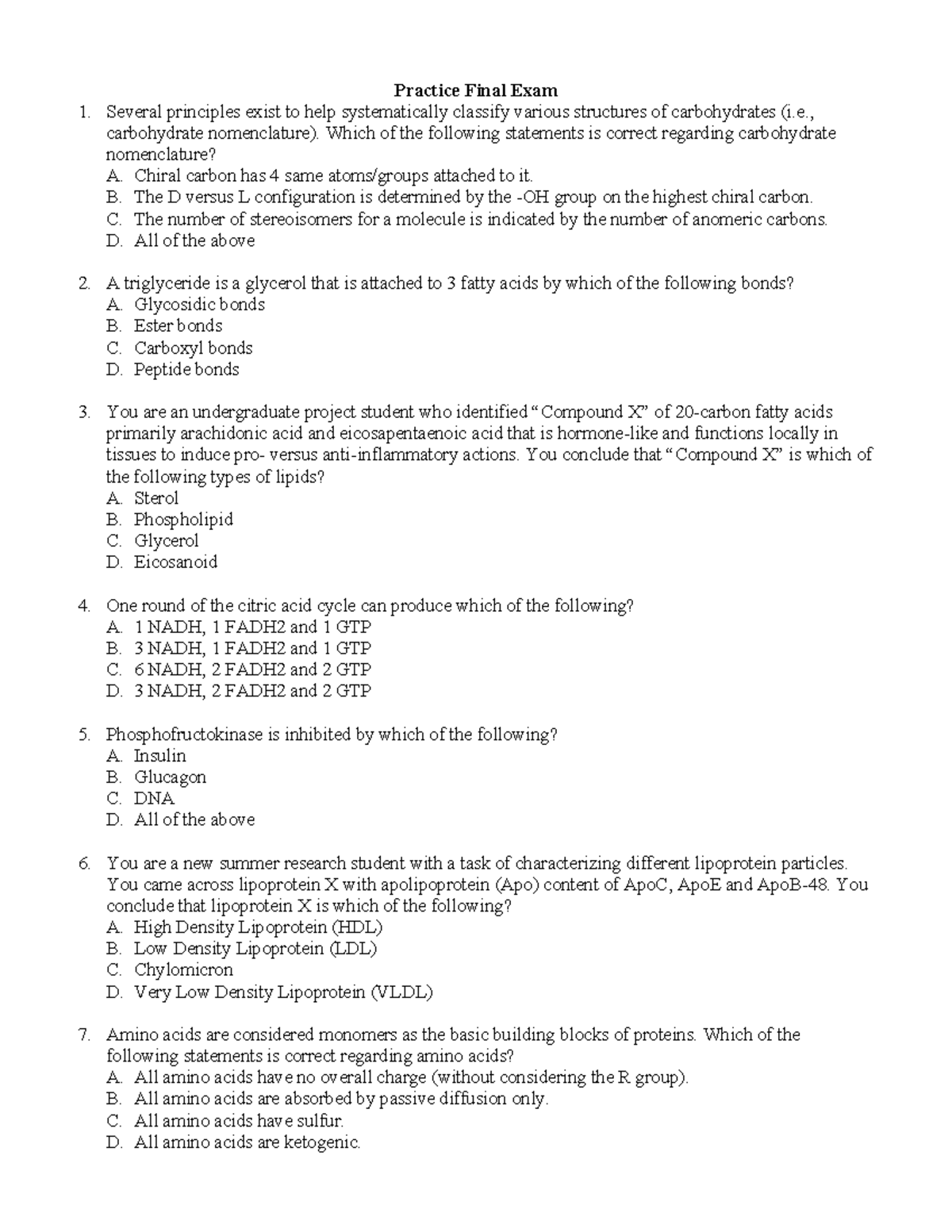 Practice Final Exam Questions F24 - Practice Final Exam Several principles exist to help - Studocu