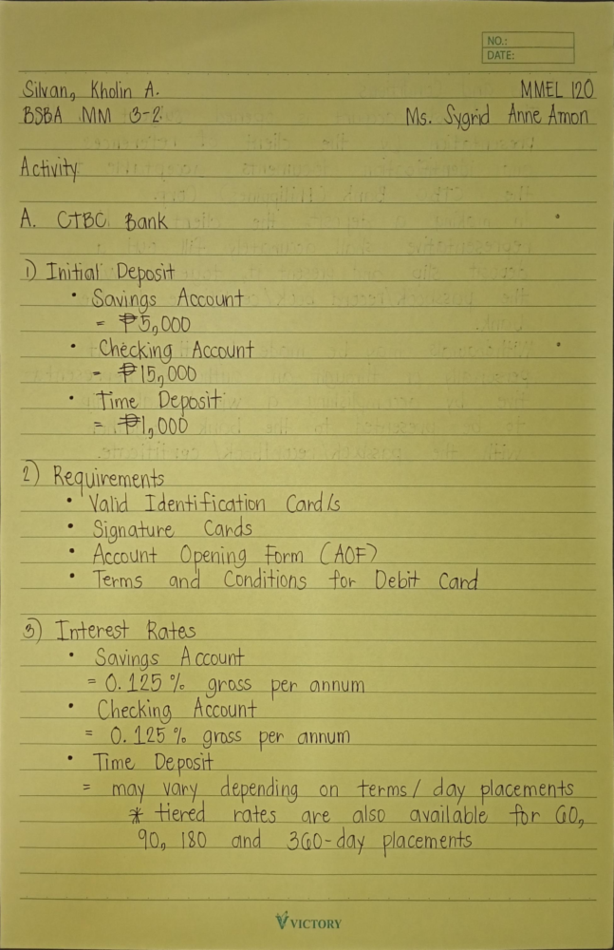 BSBA MM 3- Financial Account Management Notes for MMEL 120 - Studocu