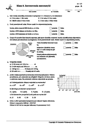 POLA WielokĄTÓW - karta pracy - POLA WIELOKATÓW karta pracy kl. 5 1 ...