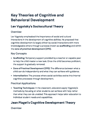 Ohio’s Early Learning and Development Standards: A Comprehensive ...