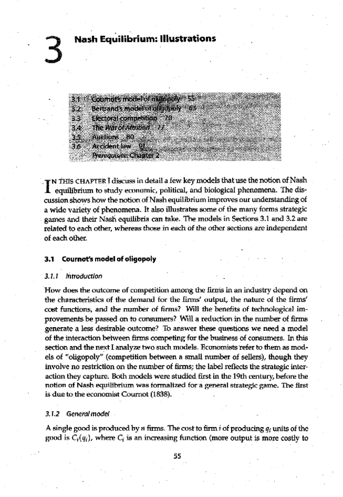 Nash Equilibrium in Oligopoly and Electoral Competition: Chapter 3 ...