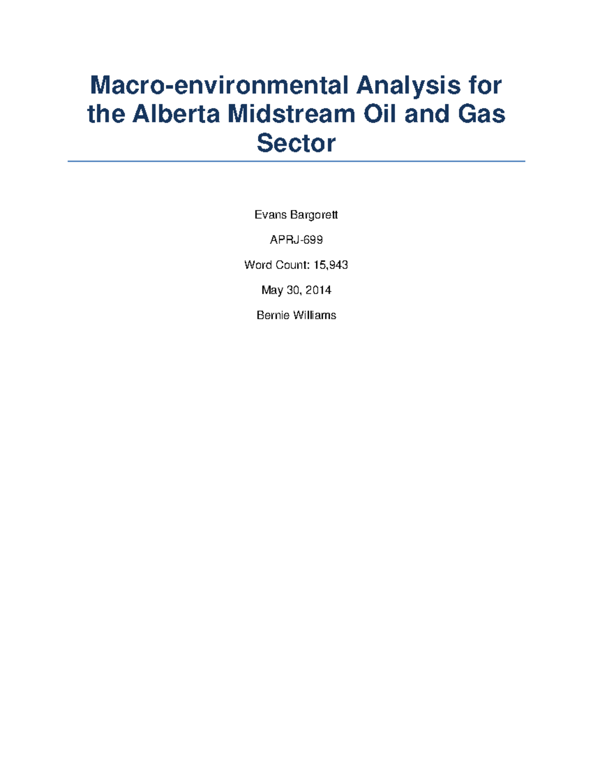 Analysis of Alberta's Midstream Oil & Gas Sector: Insights & Strategies ...