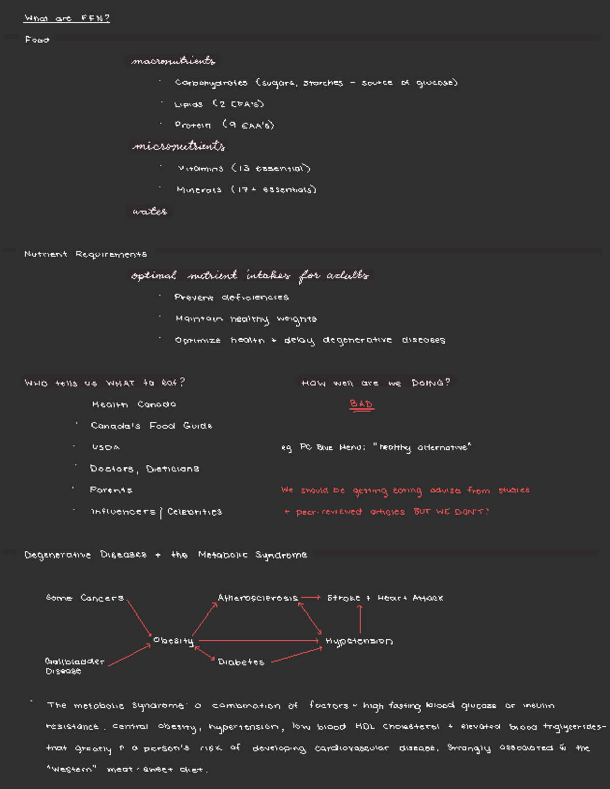 NUTR 101 Lecture 1: Understanding Food Macronutrients and Health - Studocu