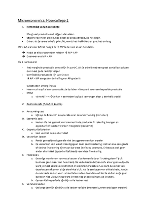 Consumenten- en Producentensurplus: Definitie en Voorbeelden - Studocu