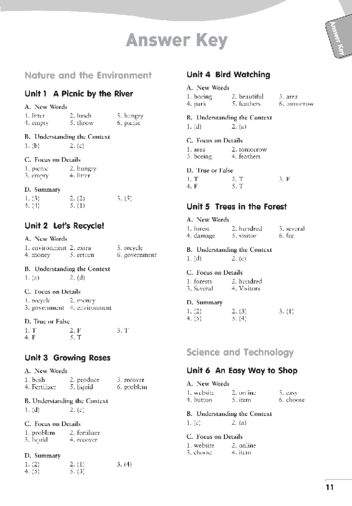 Listening Practice Through Dictation 1 Answer Key (Units 7-40) - Studocu