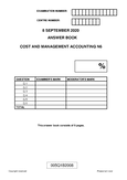 Cost & Management Accounting (N5, N6) - Studocu