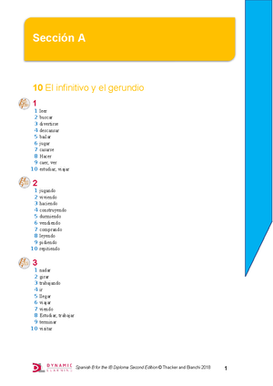 Lesson 7 Vocabulary comprehension - SPANISH 4 LESSON 7 EL MUNDO DE ...