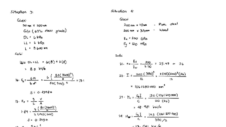 Timber Practices: Structural Analysis and Design Solutions - Studocu