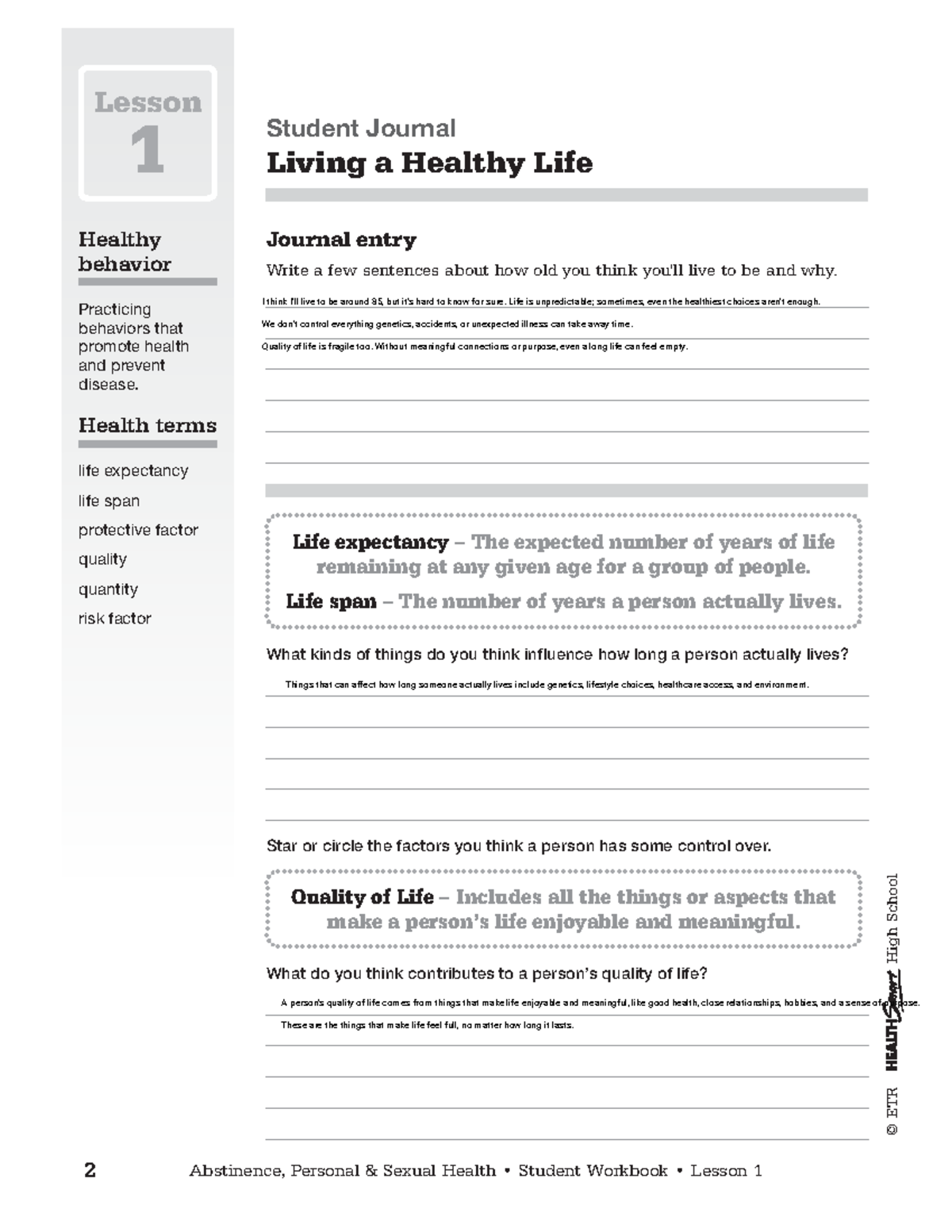 Kami Export - Chelsea Martinez - Lesson 1 Student Journal - Lesson 1 ...