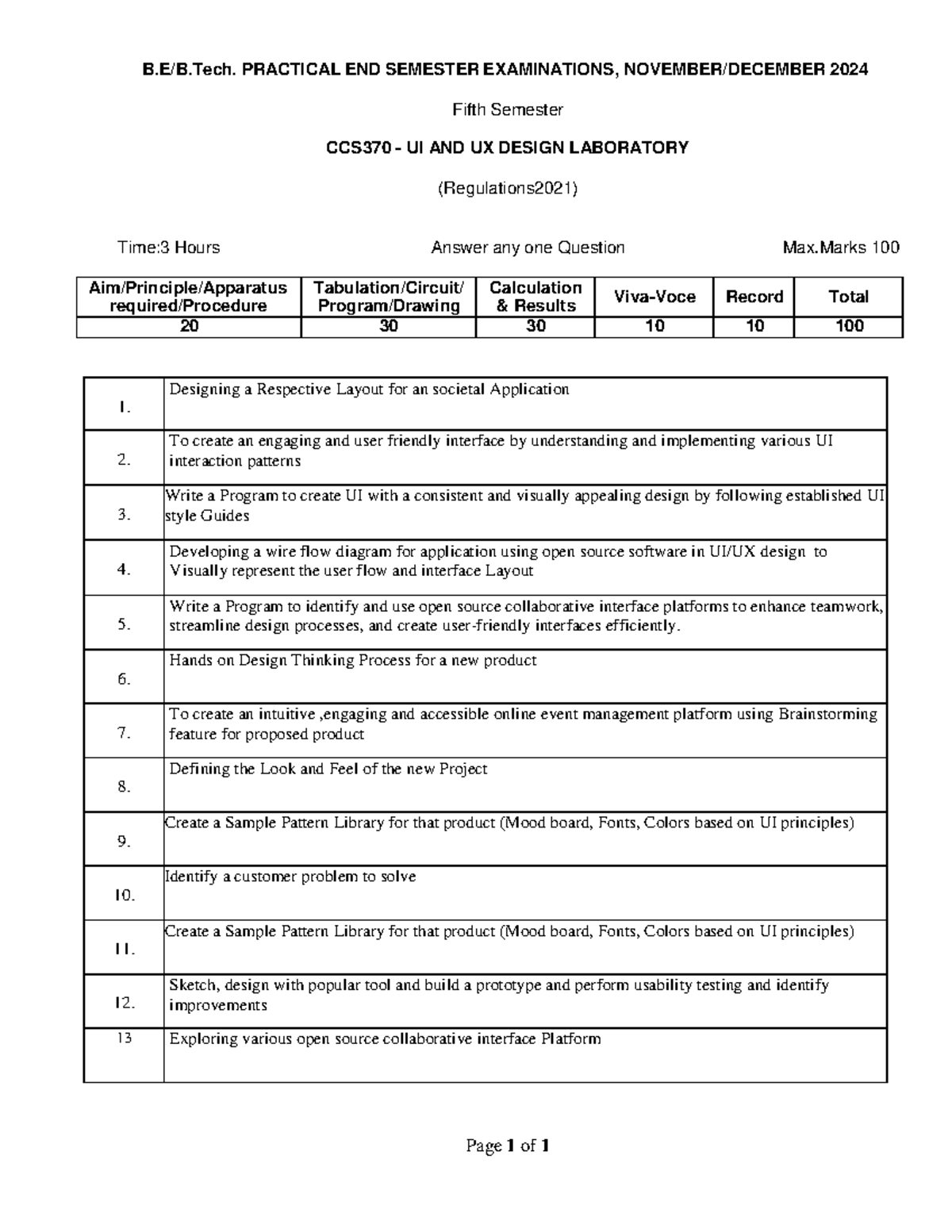 CCS370 - UI and UX Design Lab Manual for Practical Examination - Studocu