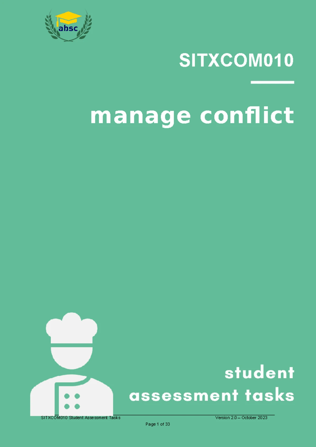 Sithkop 013 Student Assessment Tasks - SITHKOP013 Plan cooking ...