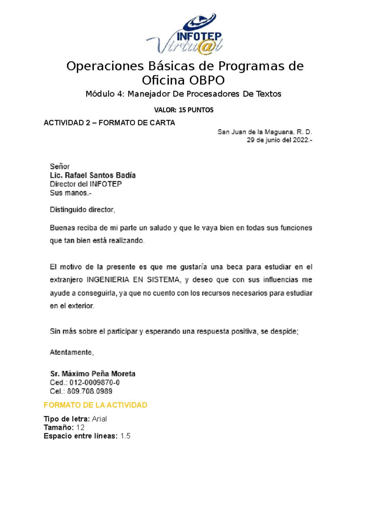 Actividad 2 Módulo 4 - SI ESO ES - Operaciones Básicas de Programas de ...