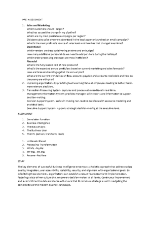 Activity 01 - Activity 01. Essay: Answer the following comprehensively ...
