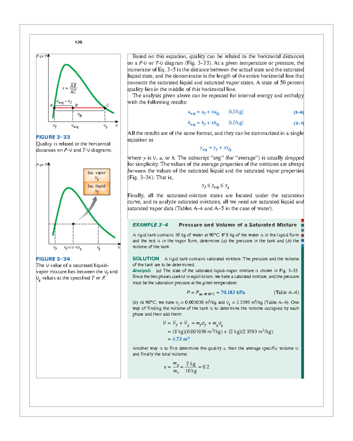 Thermodynamics Cengel: Final Exam Notes on Properties of Pure ...