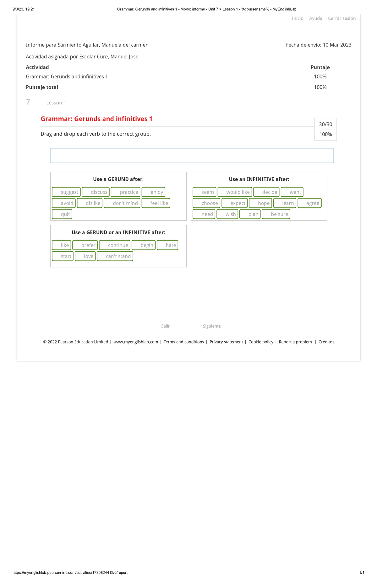 640857980-UNIT-7 - Grammar Gerunds and Infinitives Exercises Summary ...