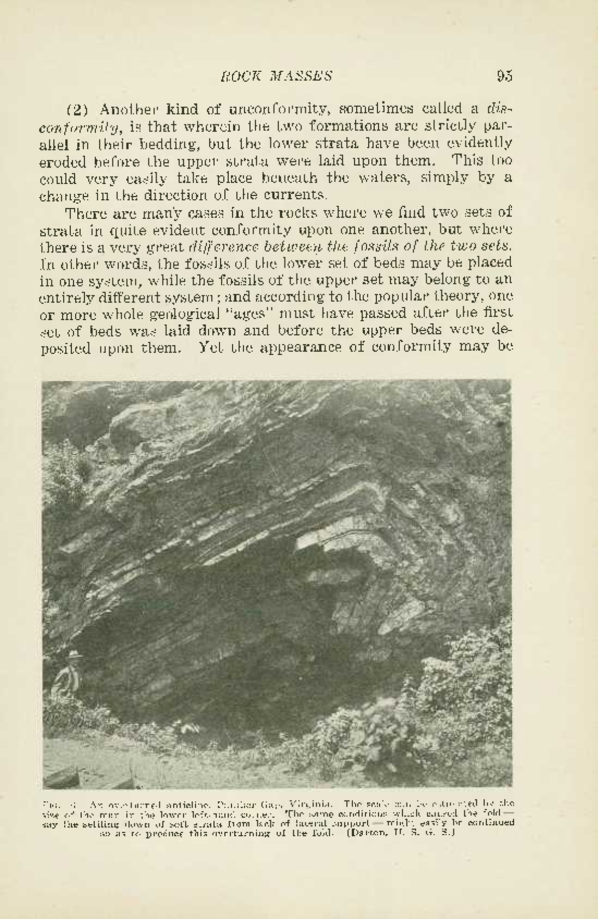 Geology Lecture Notes: Unconformities and Anticlines (ROCK MASSES 95 ...
