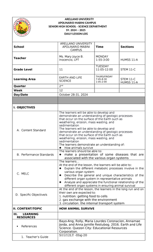 23 24 4th Qtr. Physical SCIENCE - Two- domain view of the Universe 1 ...