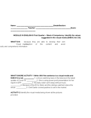 Q3 Module 2 G11 Cookery - TVL-HE COOKERY NCII QUARTER 3 – MODULE 2 ...