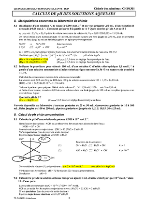 TD Corrigé cristallographie - ouaali 1 TD : Cristallographie Enoncés et ...