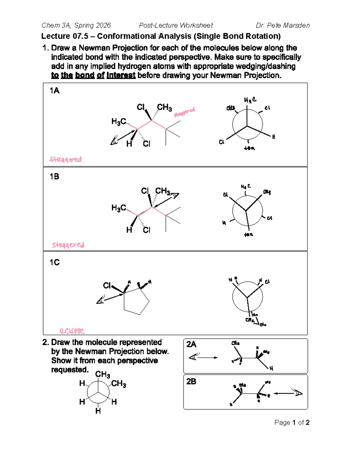 Lecture+07 - Plws - CHEM 3A - Chem 3A, Spring 2026 Post-Lecture ...
