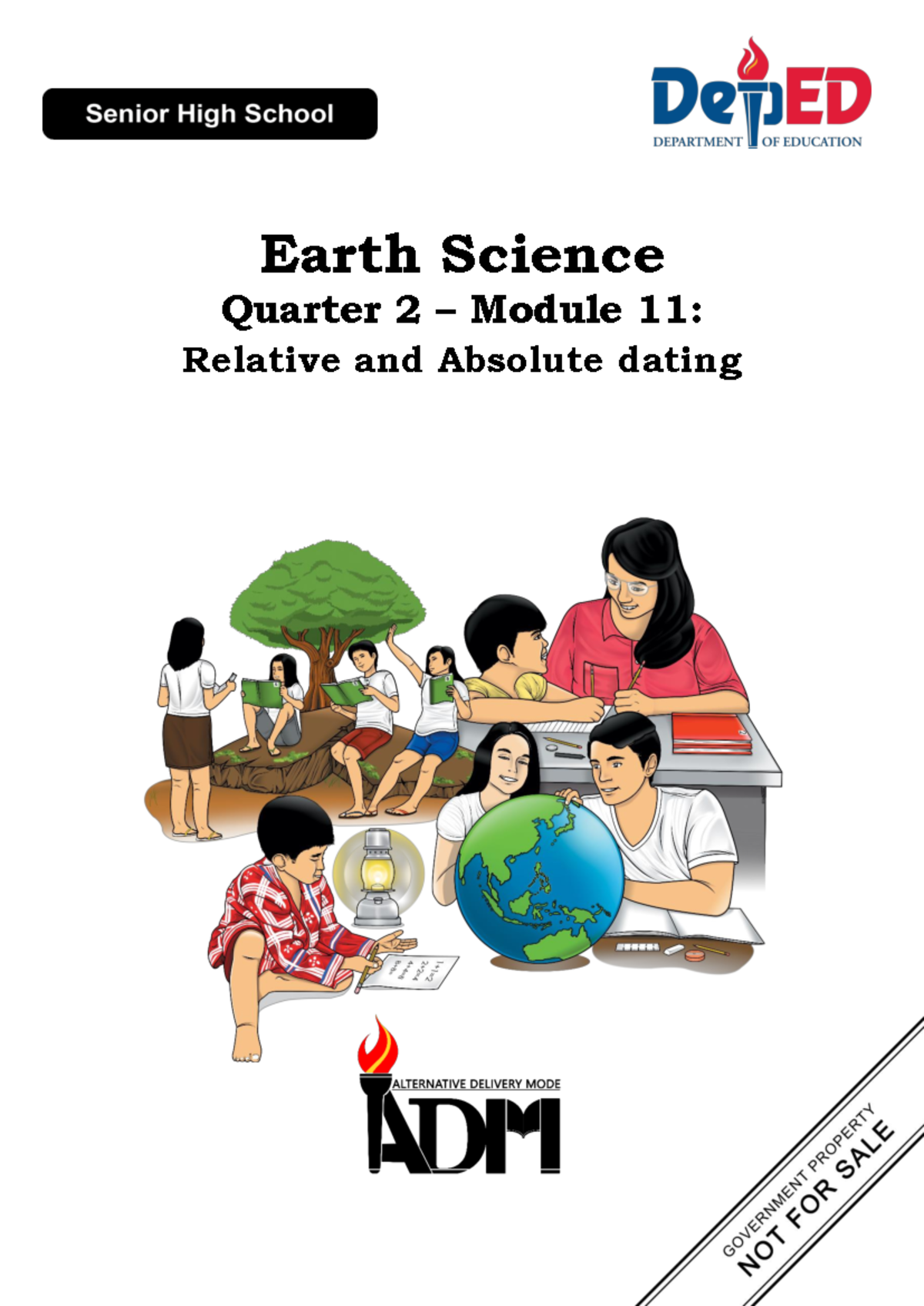 Earth Science 11: Module 11 on Relative and Absolute Dating - Studocu