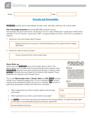 Rock cycle gizmo with answers - Name ...