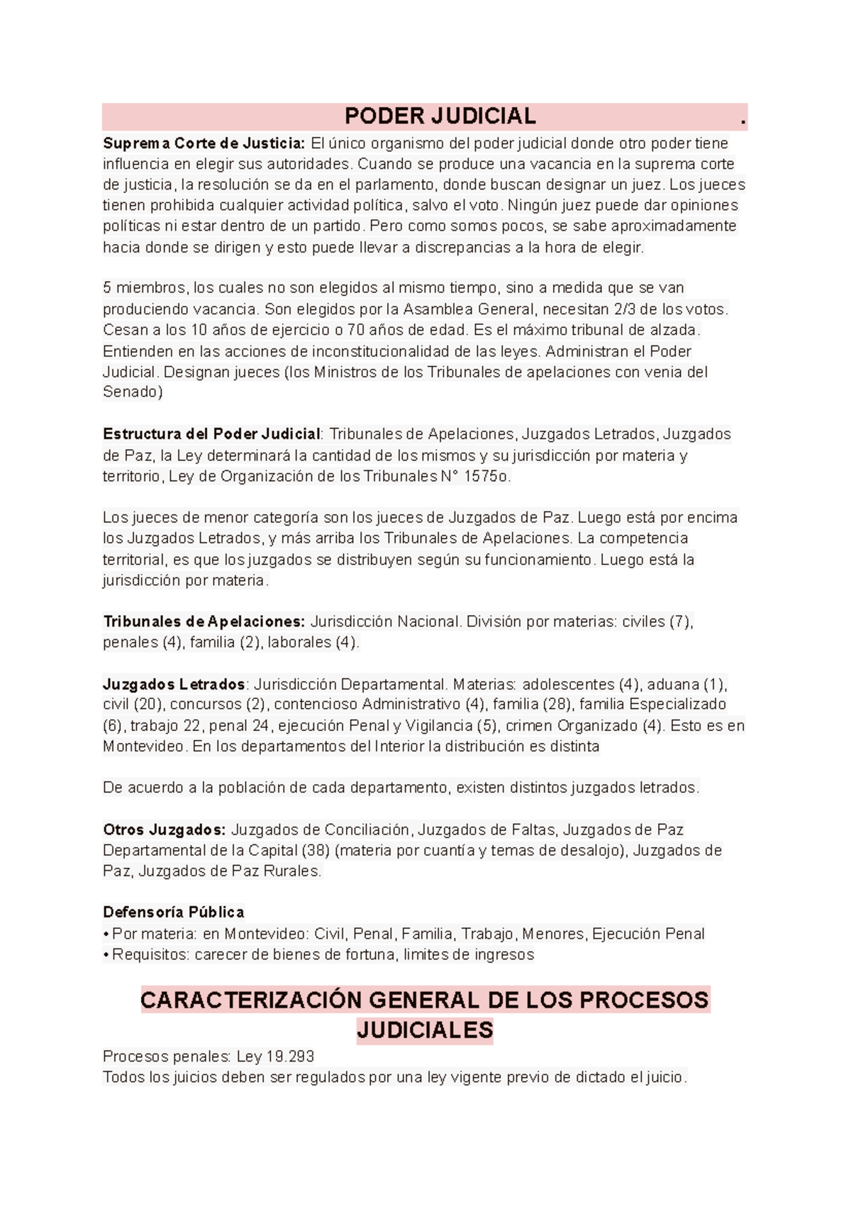 PODER JUDICIAL: Estructura y Funciones de la Suprema Corte de Justicia ...