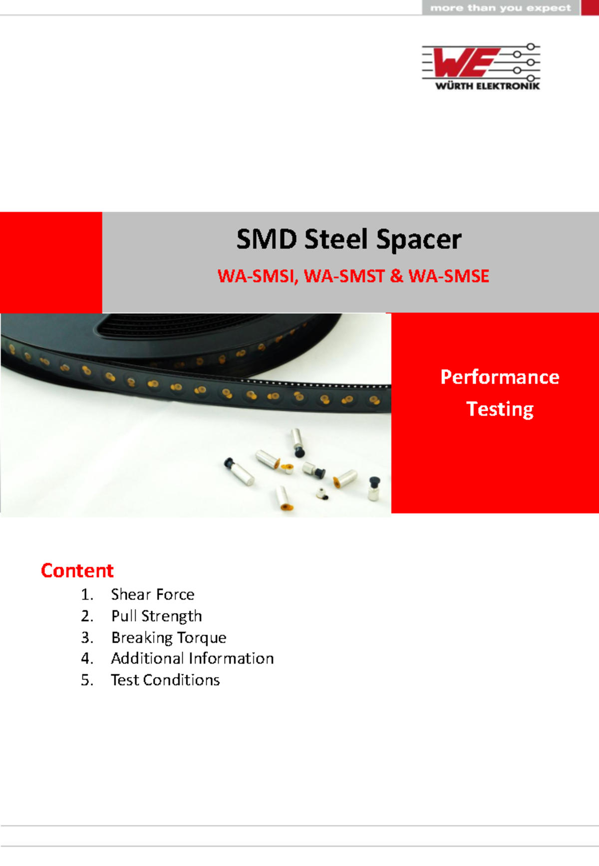 SMD Steel Spacer Performance Testing - Solder Standoffs Analysis - Studocu