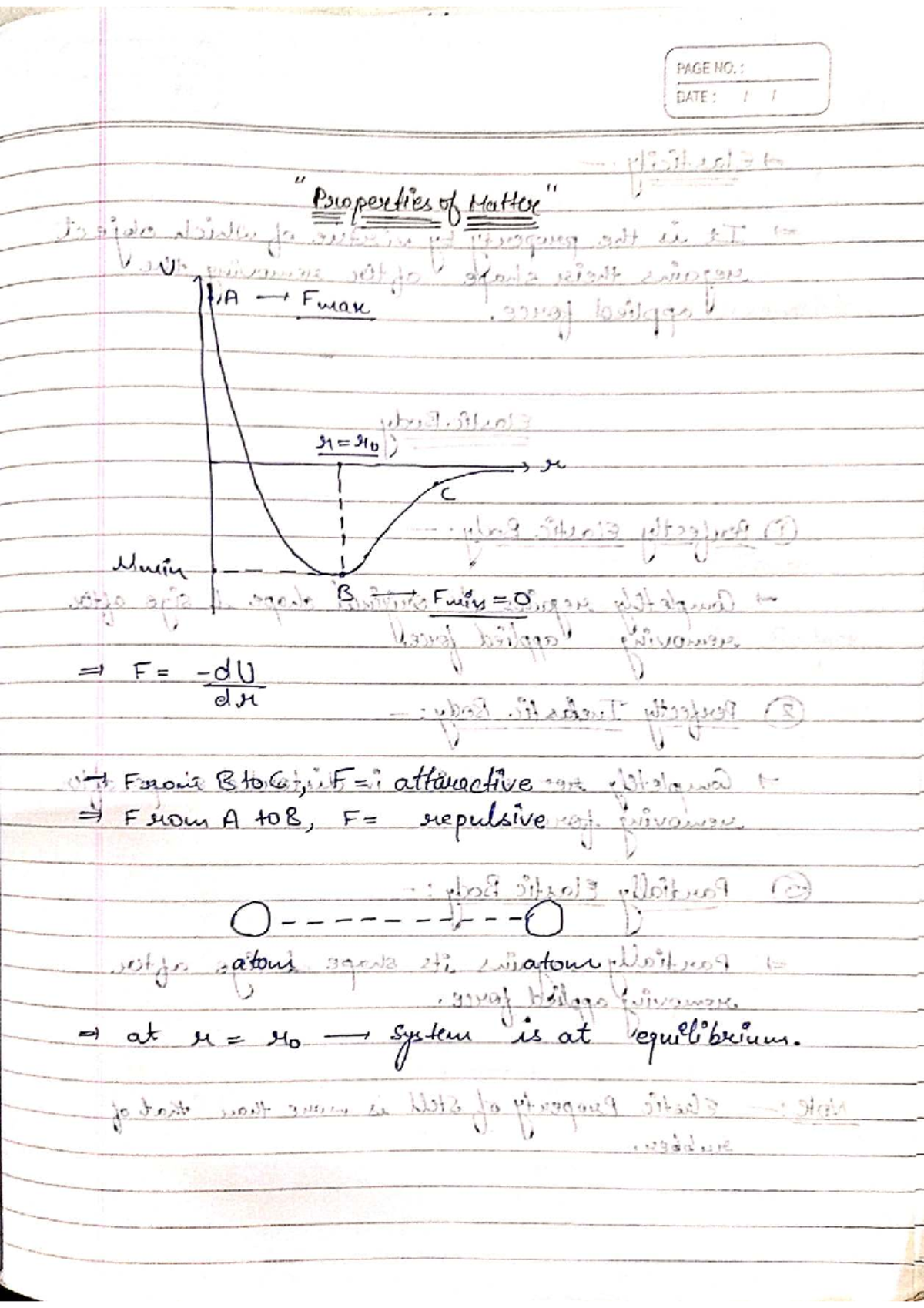 Elasticity Concepts and Properties - Course Code: PHYS 101 - Studocu