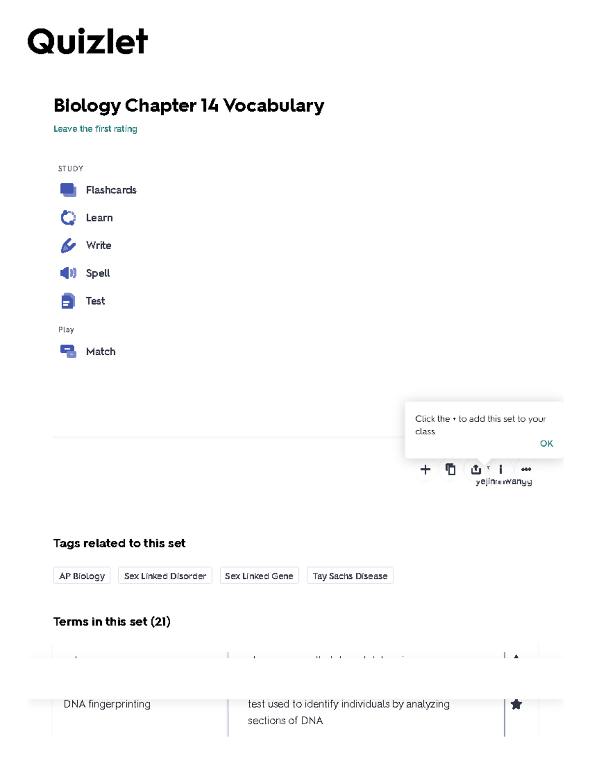 Biology Chapter 14 Vocab Flashcards for AP Biology Study Guide - Studocu
