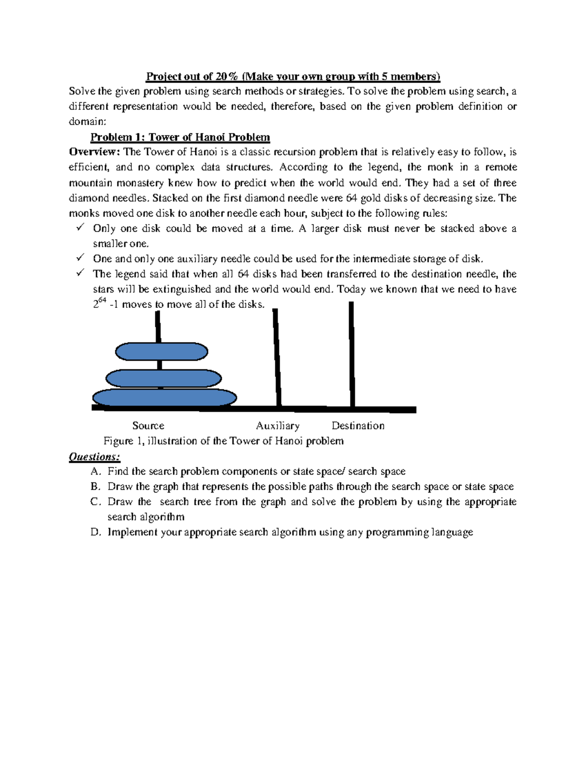 CS101 - Project Title 1: Exploring Search Algorithms and Strategies ...