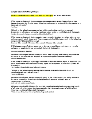 Harry hadley vsim - VSIM with answers - Pharmacology Scenario 6: Harry ...