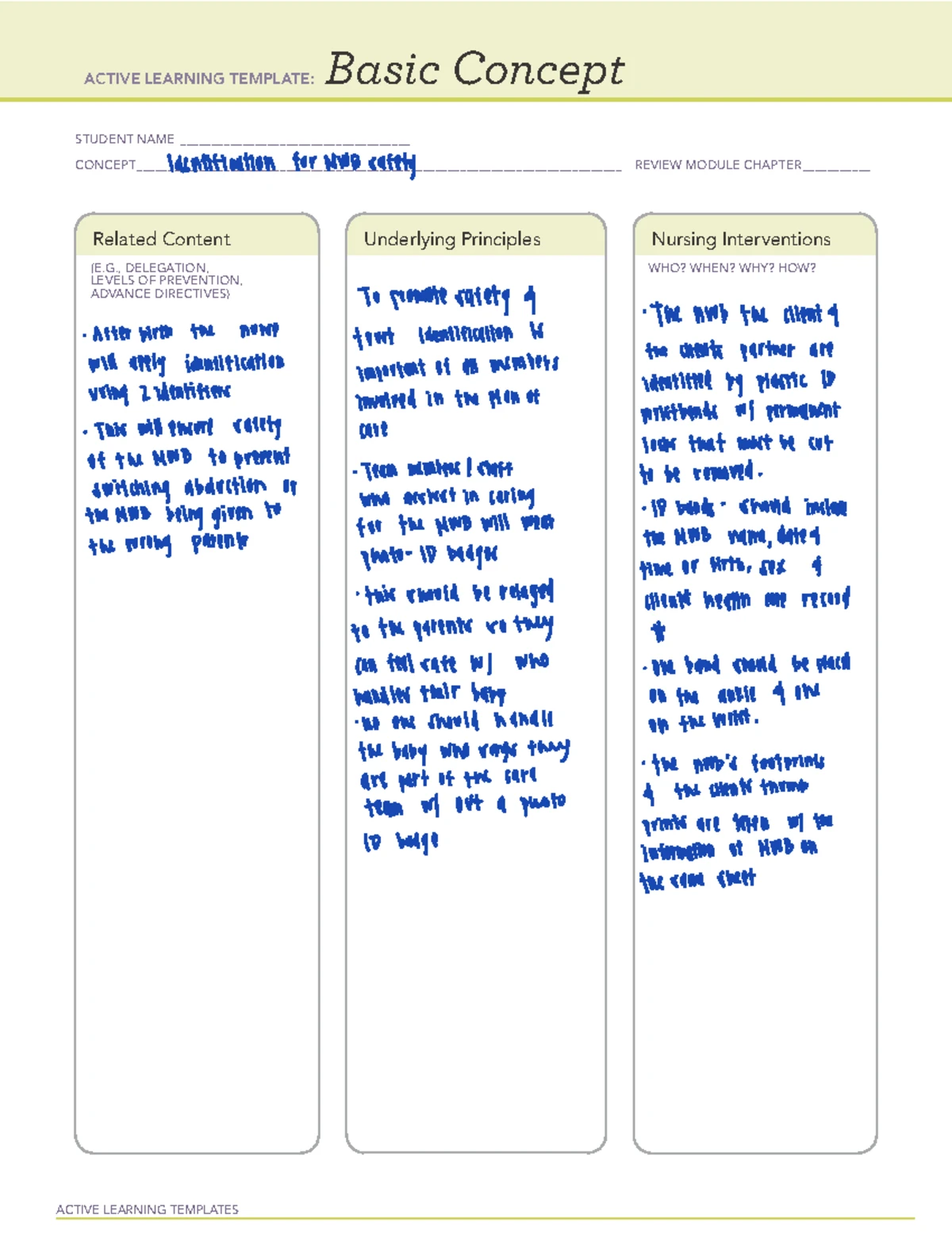 ACTIVE LEARNING TEMPLATE: Amniotomy Procedure Review - ATI Obstetrics ...