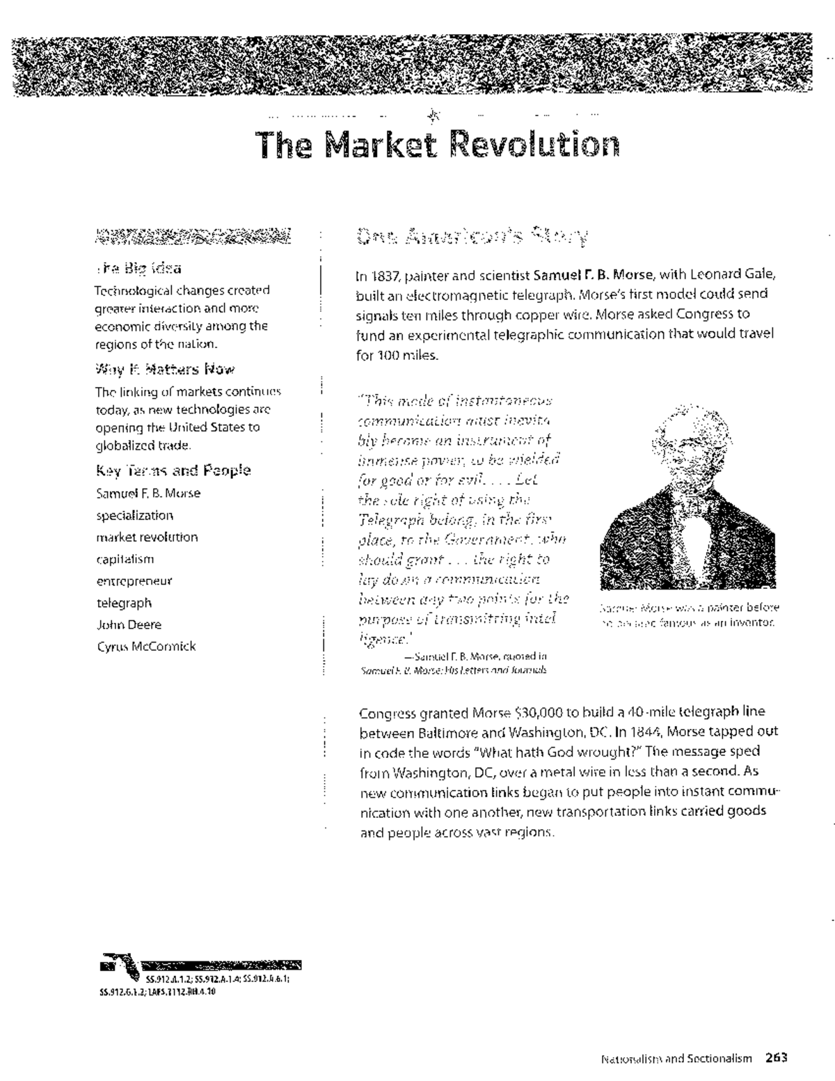M6L5 - The Market Revolution: Transformations in 19th Century America ...