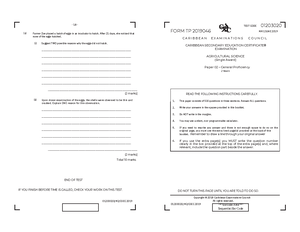 812932338-CSEC-POB-January-2025-paper-2 - Booklet - CARIBBEAN ...
