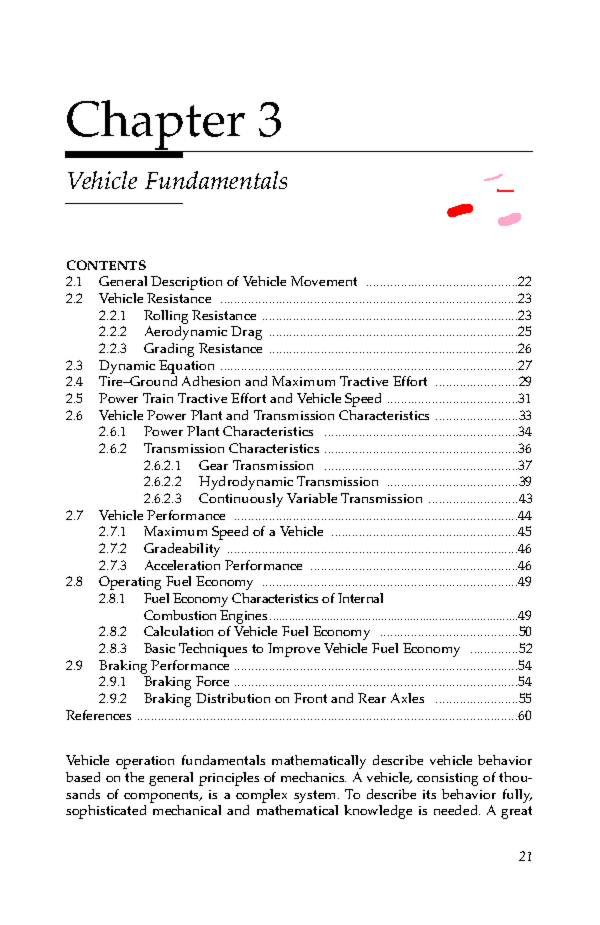 Chapter 3: Automobile Fundamentals - Vehicle Movement and Performance ...