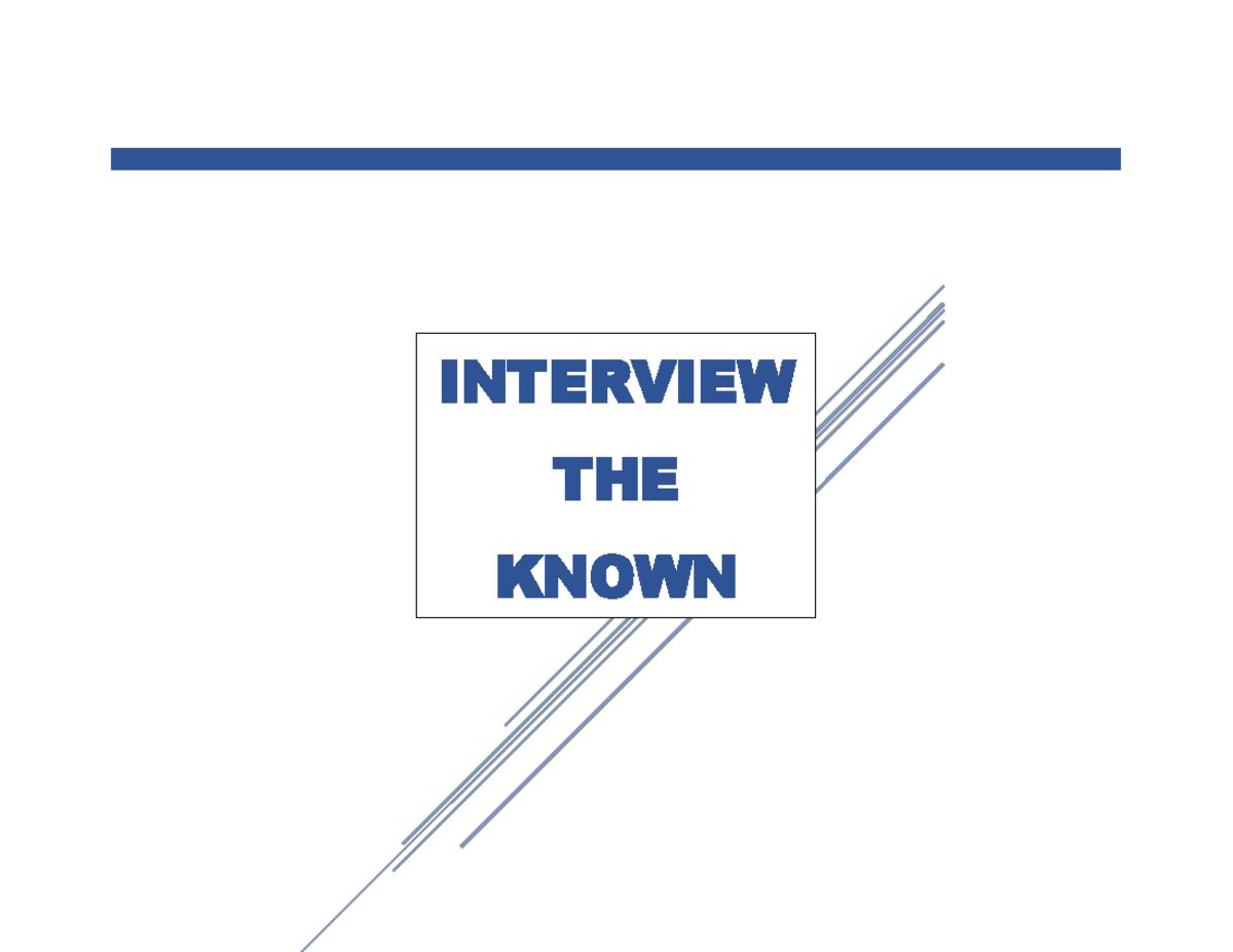 Business - SAMPLE - INTERVIEW THE KNOWN Business: Fish Vendor Business ...
